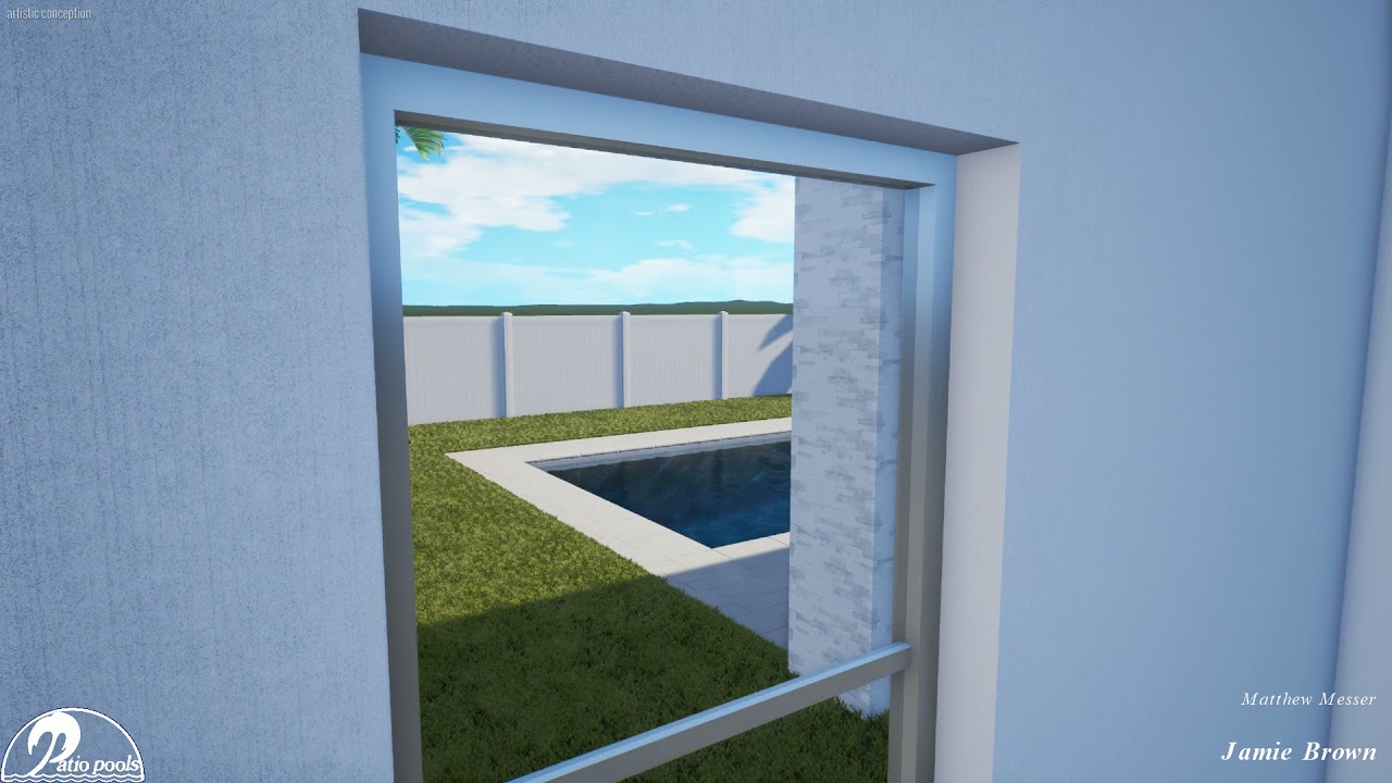 Brown Swimming Pool & Spa - Patio Pools