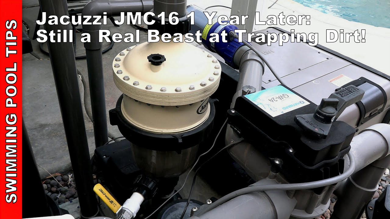 Jacuzzi JMC16 Multicyclone One Year Later - Really Traps 80% Of The ...
