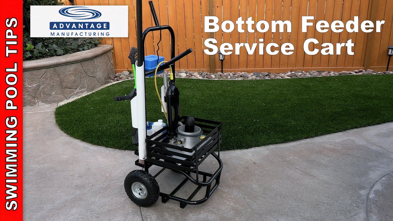 Bottom Feeder Service Cart By Advantage Manufacturing -Easy Carry ...