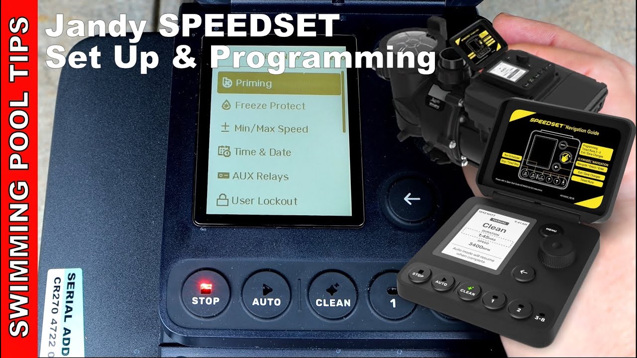 Jandy SPEEDSET Set Up And Programming